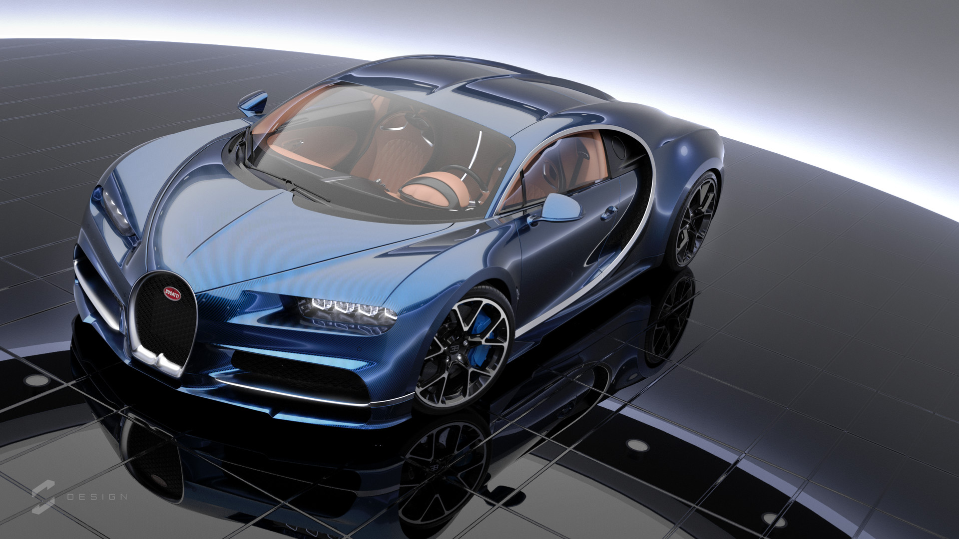 ArtStation - Bugatti Chiron - Studio