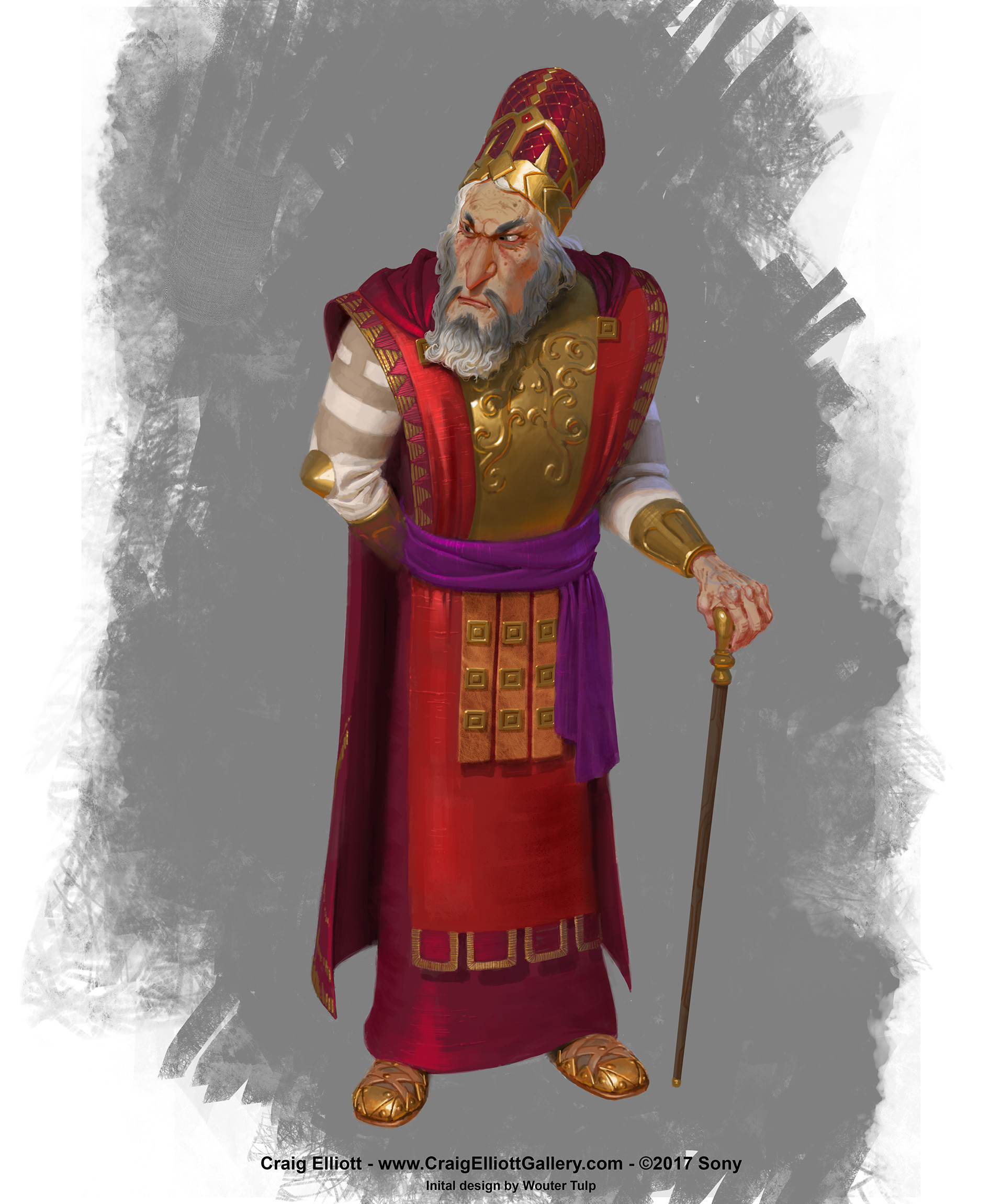 ArtStation - King Herod from Sony's film "The Star"
