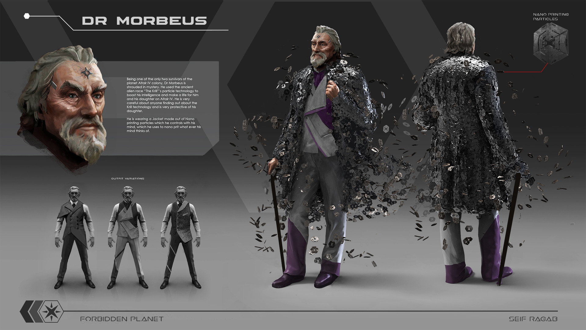 ArtStation - Forbidden Planet; Characters