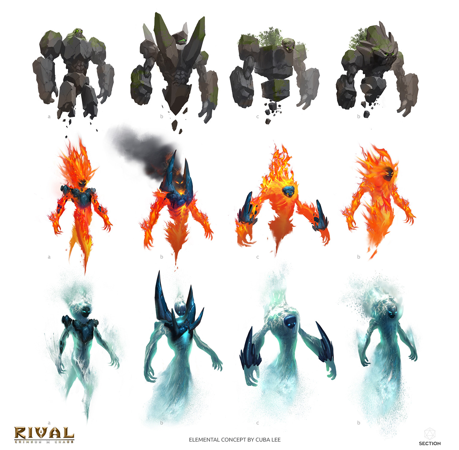 Section Studios - Concept Art of RIVAL : Crimson X Chaos