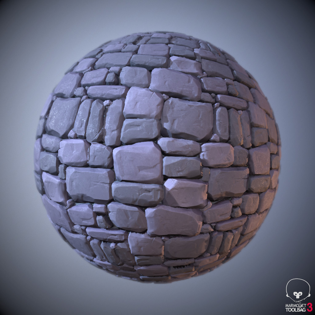 ArtStation - Tileable Castle Wall Material