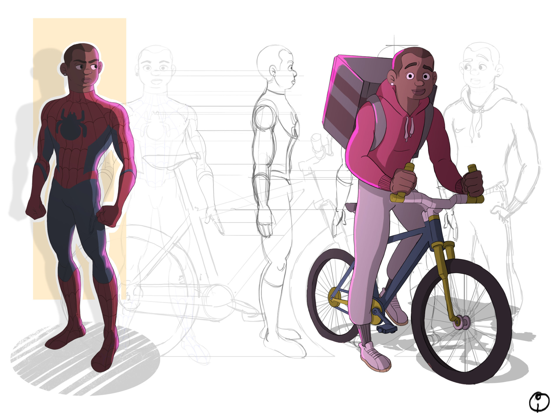 ArtStation - Spiderman Re-design character
