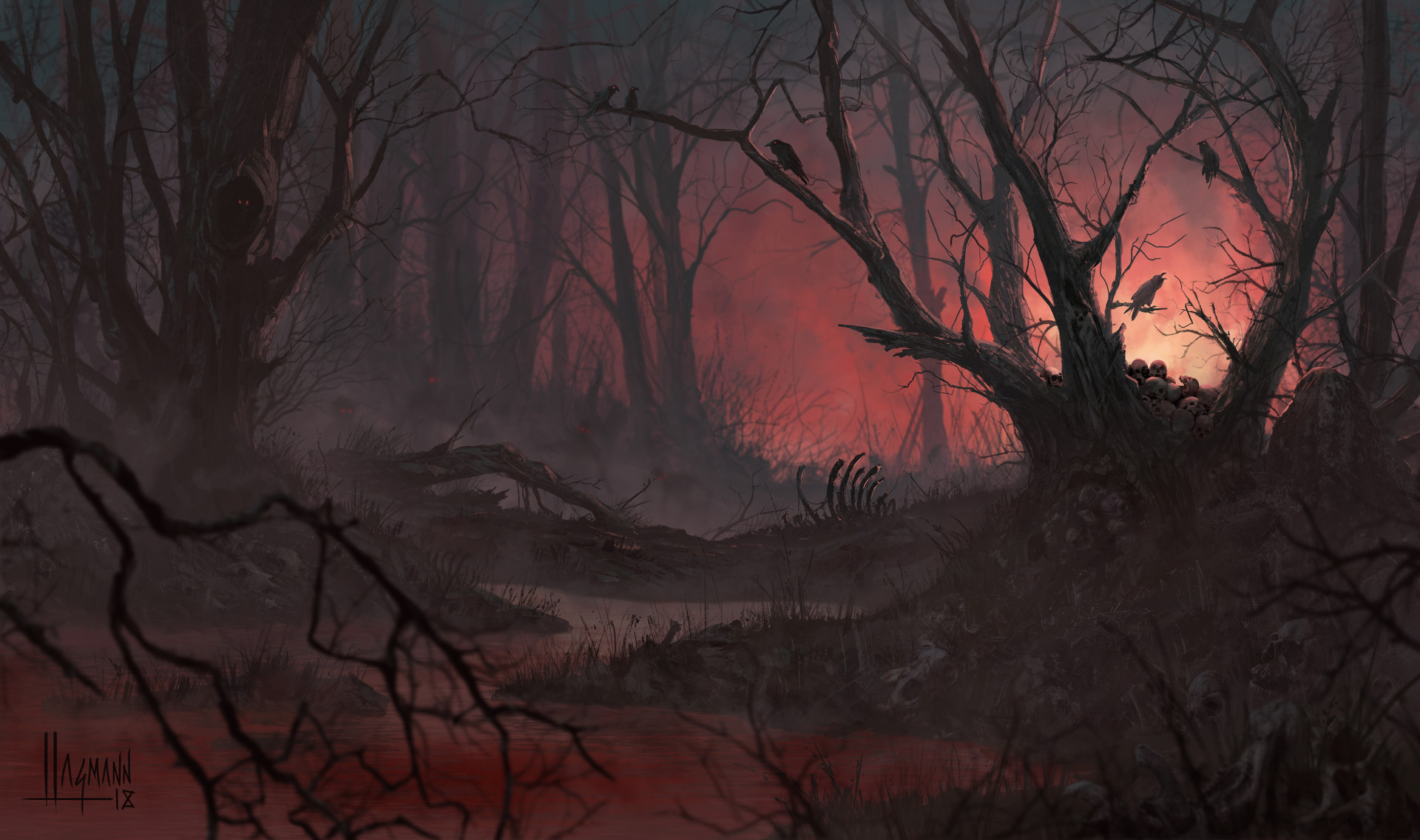 ArtStation - Blood Marsh