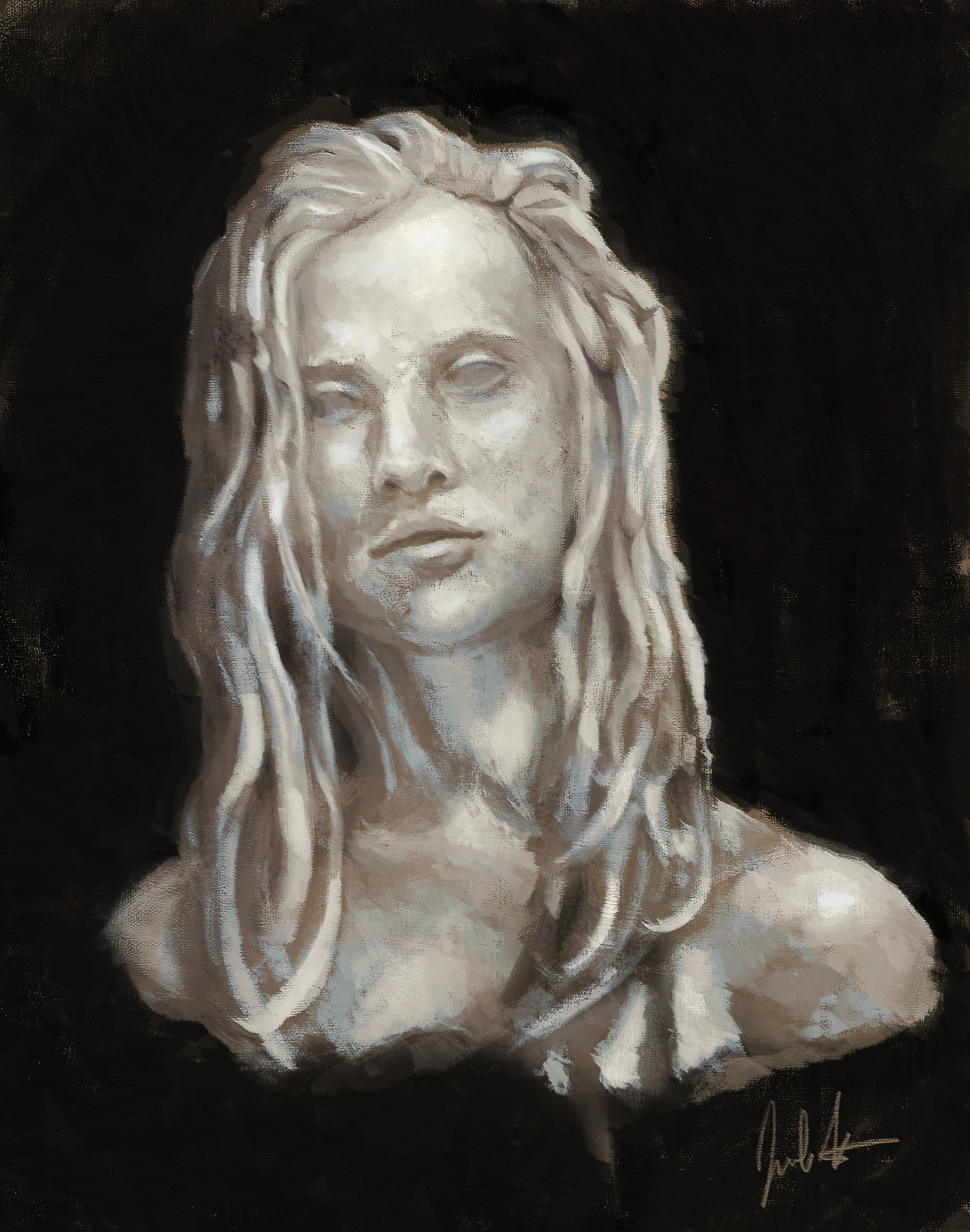 ArtStation - Bust Study
