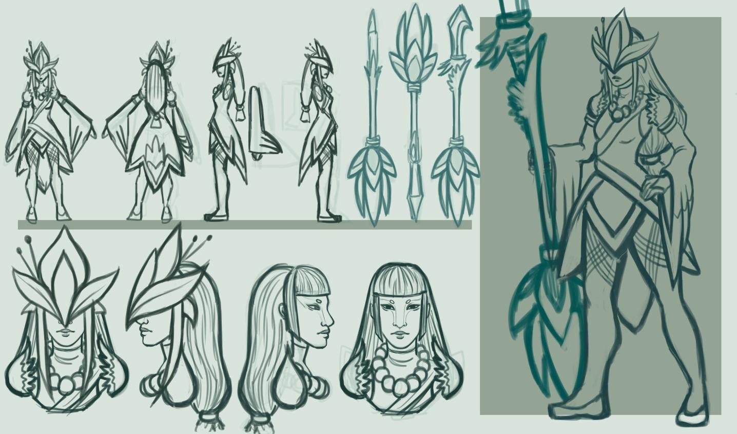 Chīsai Yōkai - WIP - Avian Arena Sadako