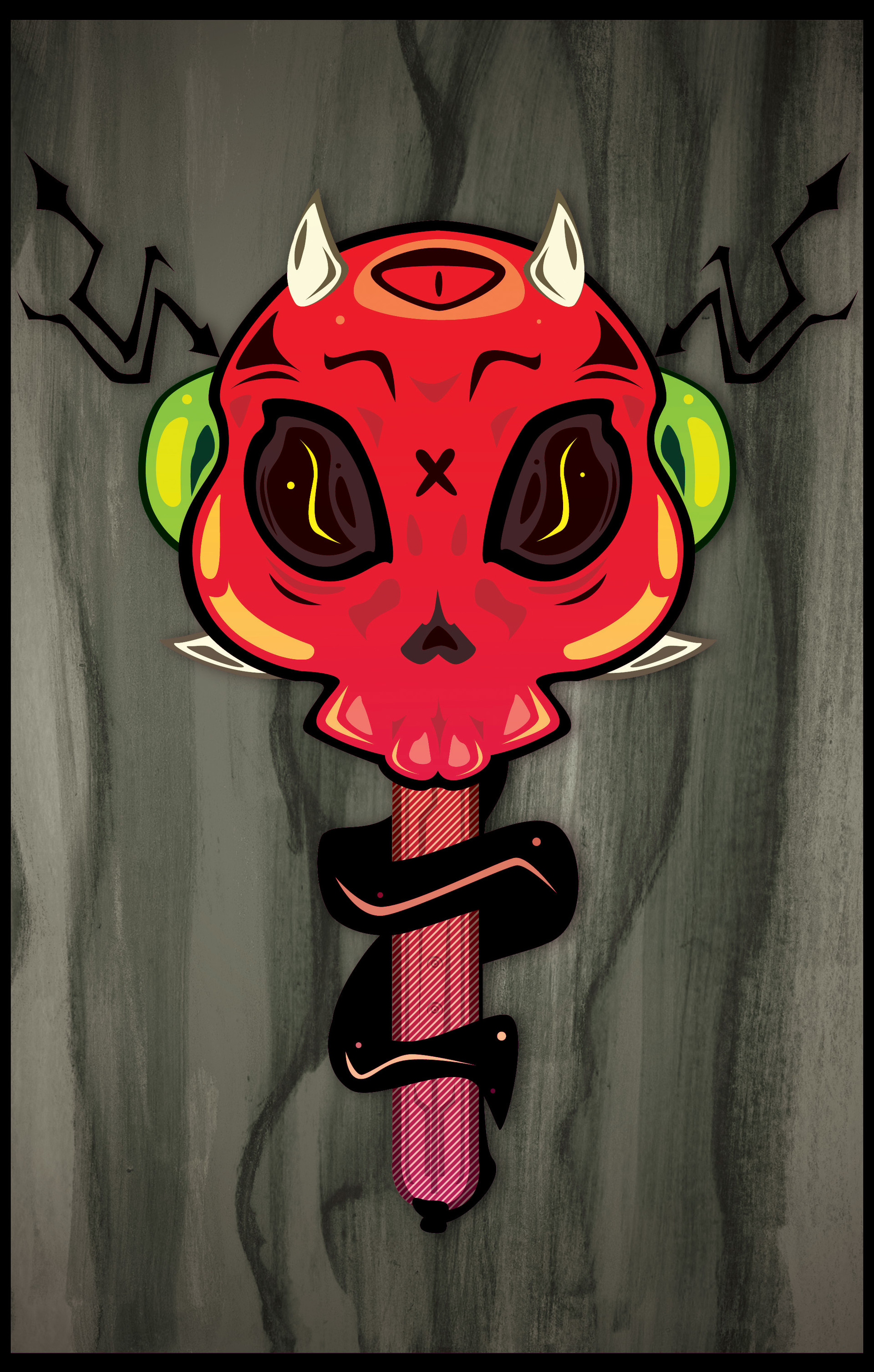 ArtStation - Skull pop