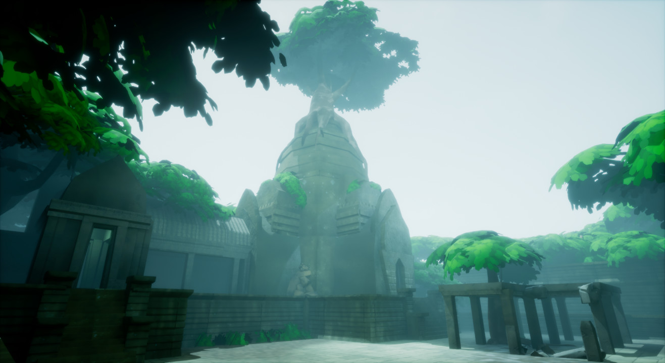 ArtStation - Cartoony Angkor Wat Temple