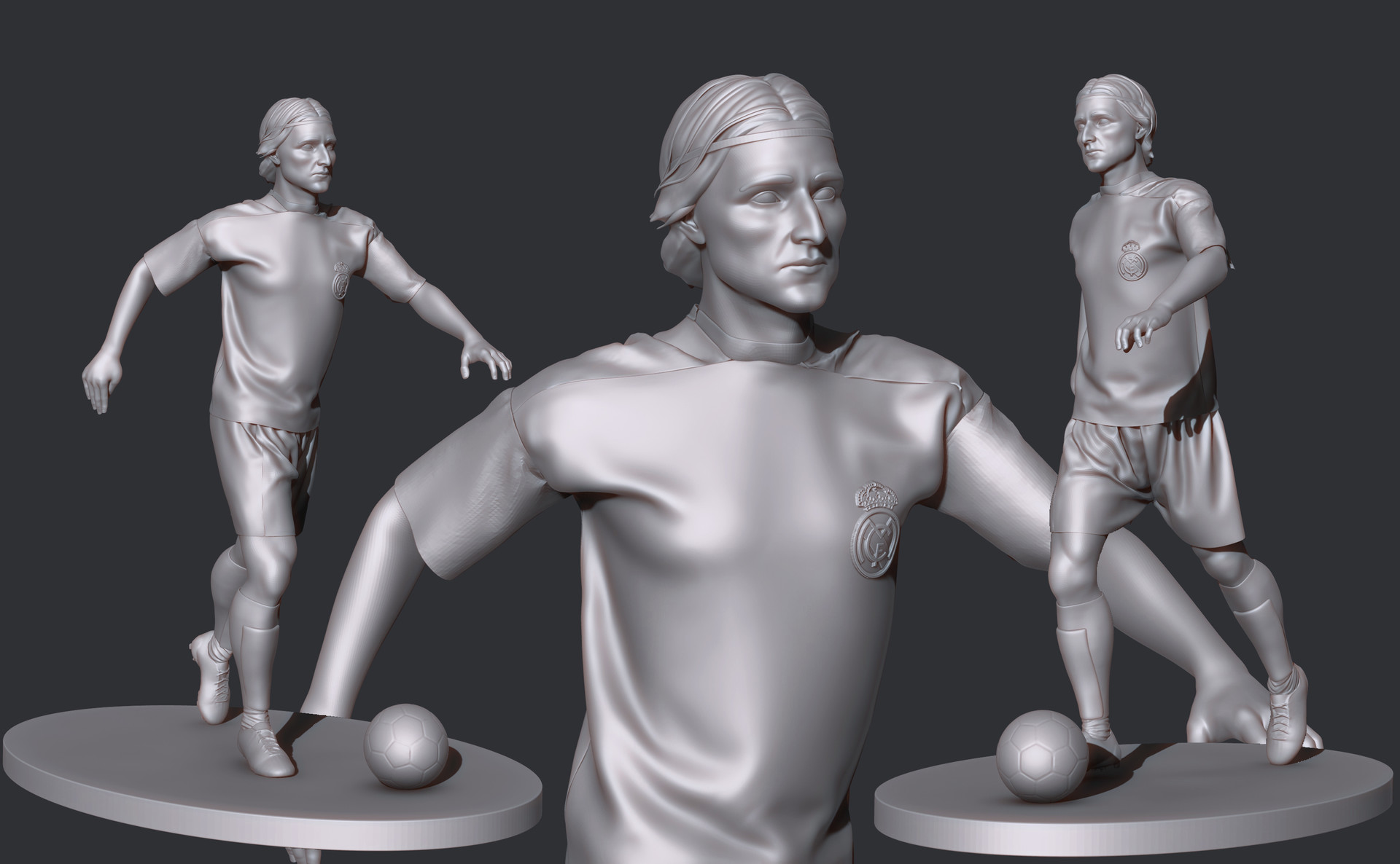 ArtStation - 3D model football player