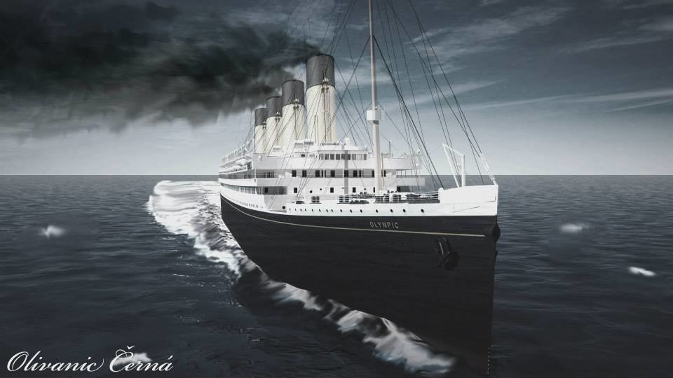 Mike Woods - old Olympic Class Liners Renderings