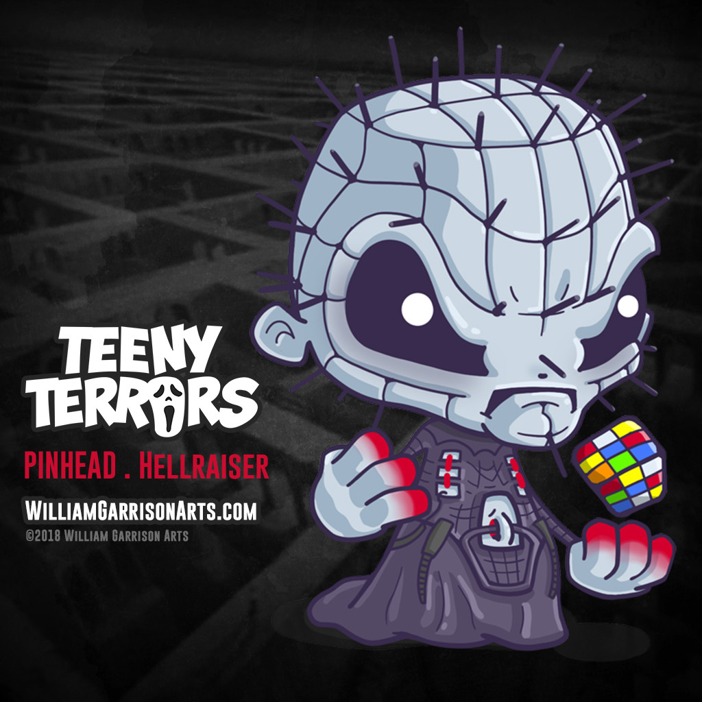 ArtStation - TEENY TERRORS - Pinhead / Hellraiser
