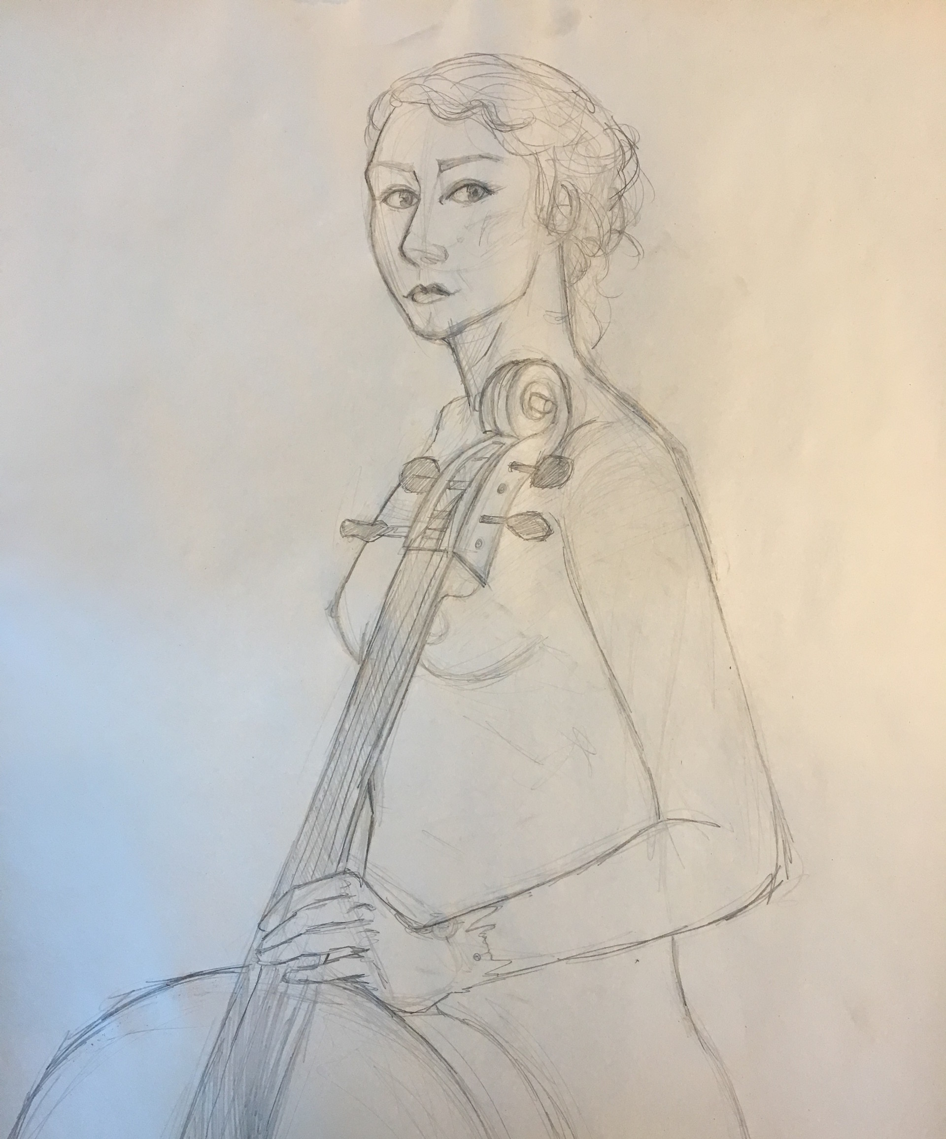 Addison Johnston - Life Drawing