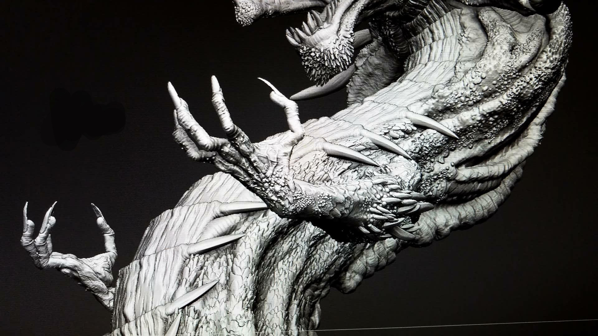 Omar Mazin - Dragon Statue
