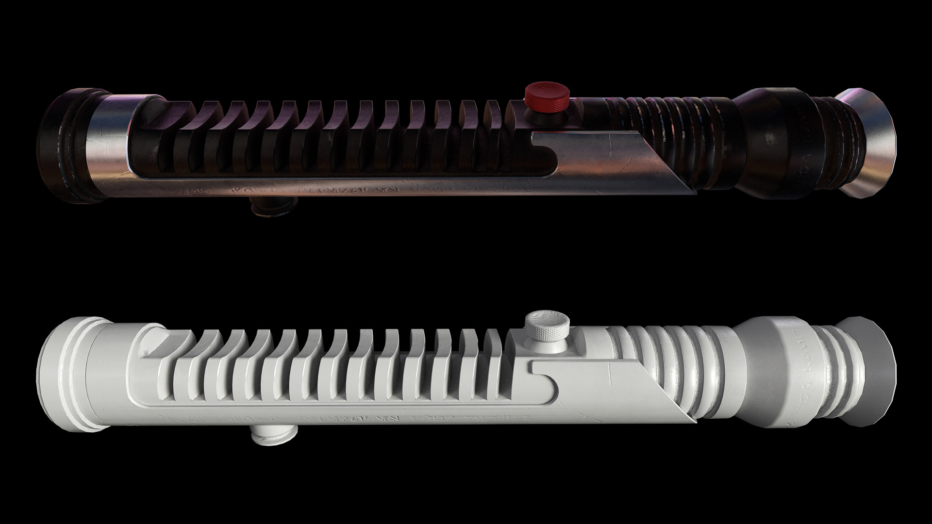 Artem Paramonov - Lightsaber 4 Qui-Gon Jinn FREE 3D Model