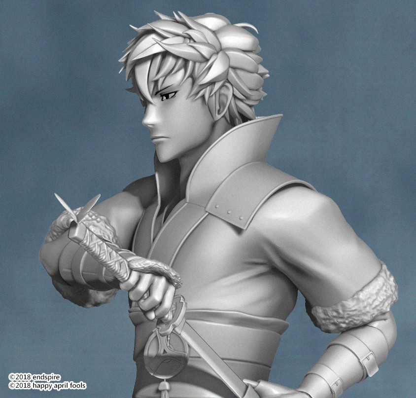 ArtStation - Lon'qu Figure