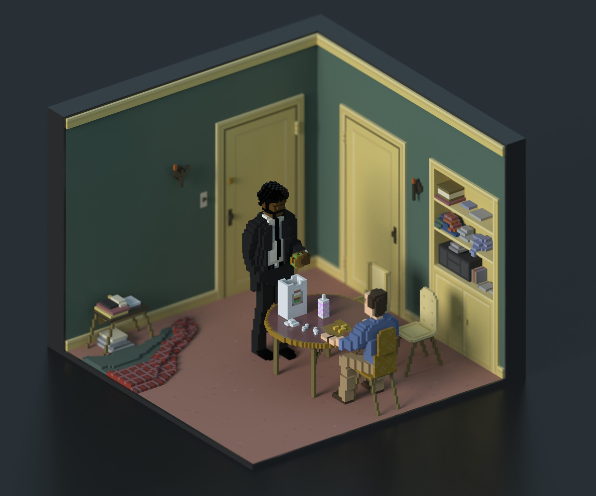 Jules Pulp Fiction Burger