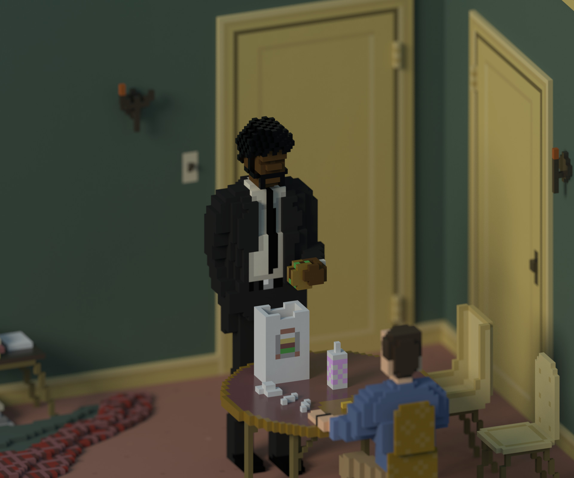 Jules Pulp Fiction Burger