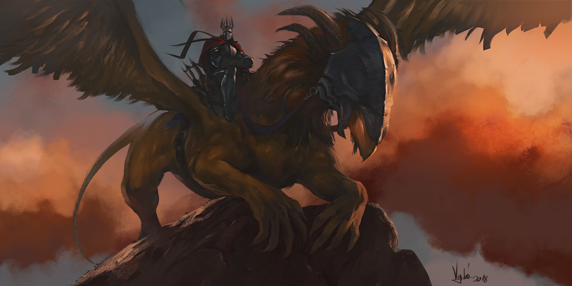 ArtStation - Griffin raider