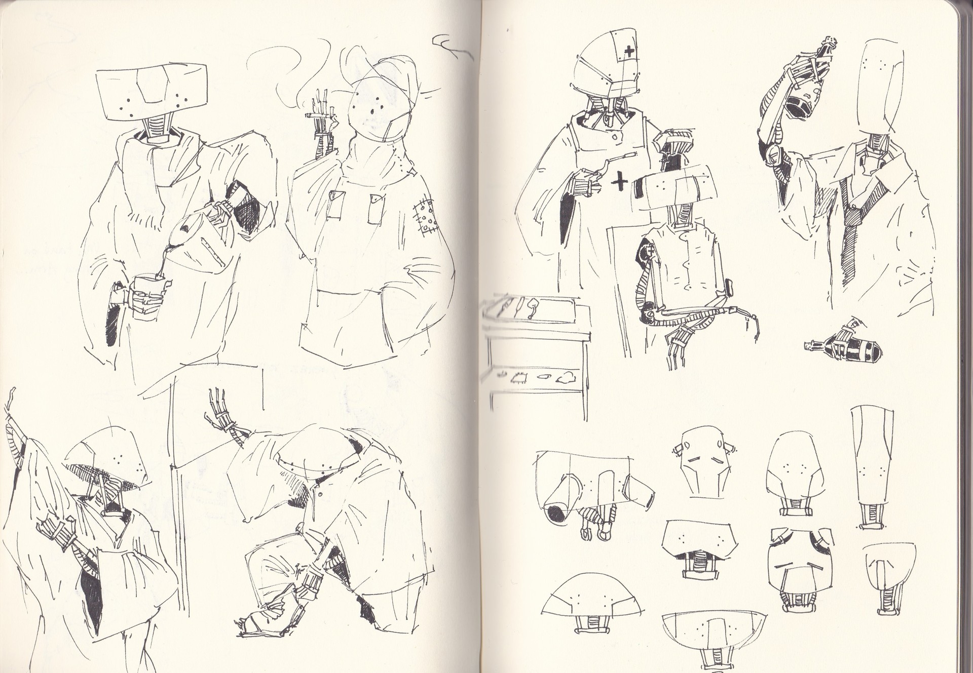 Connor Welsh - 'The Cold' Sketchbook 1