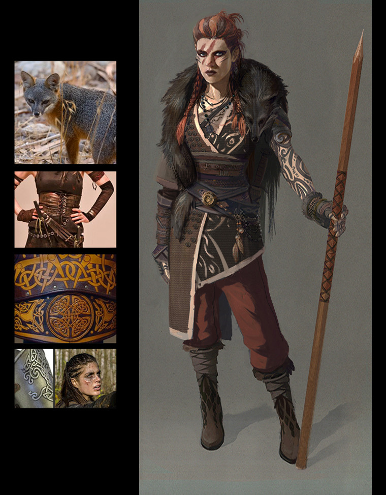 ArtStation - Woodland Tribe Princess