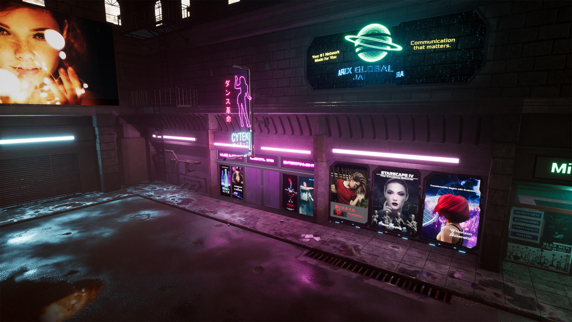 John Waynick: Environment Artist - Cyberpunk Alley