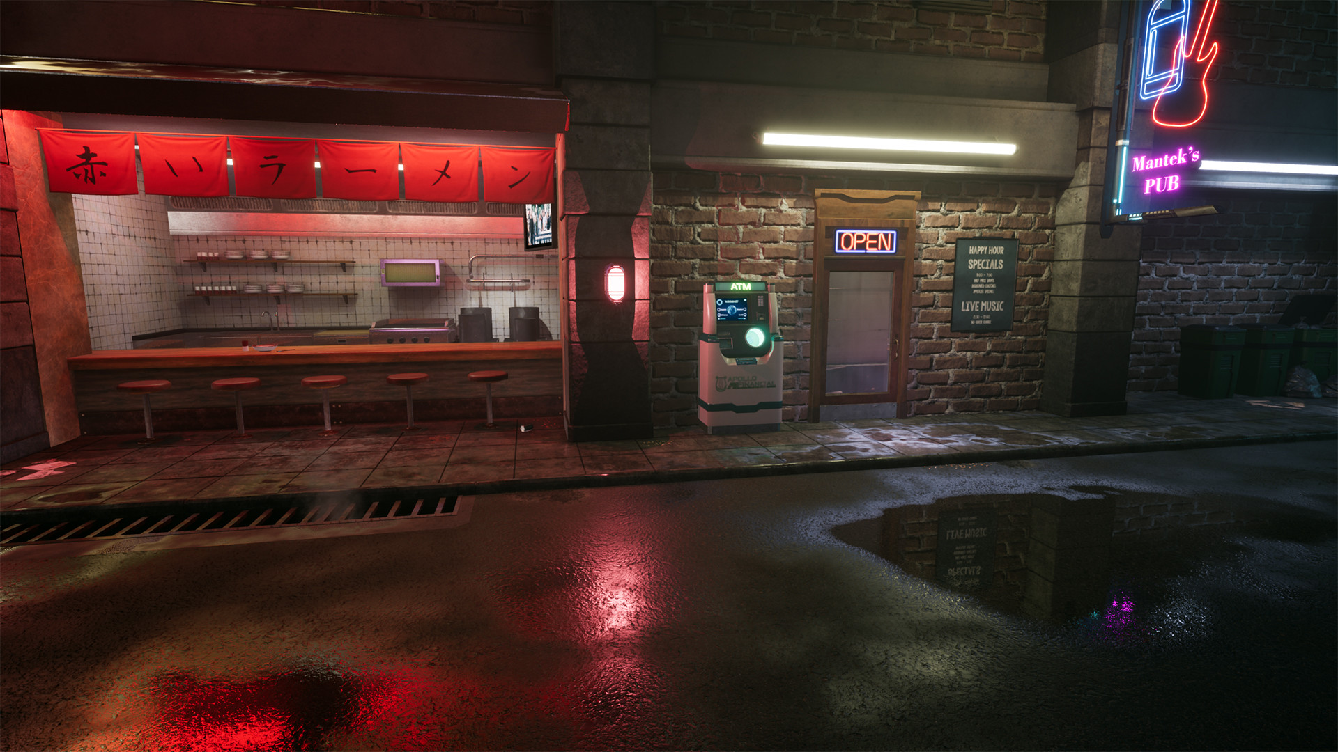 John Waynick: Environment Artist - Cyberpunk Alley
