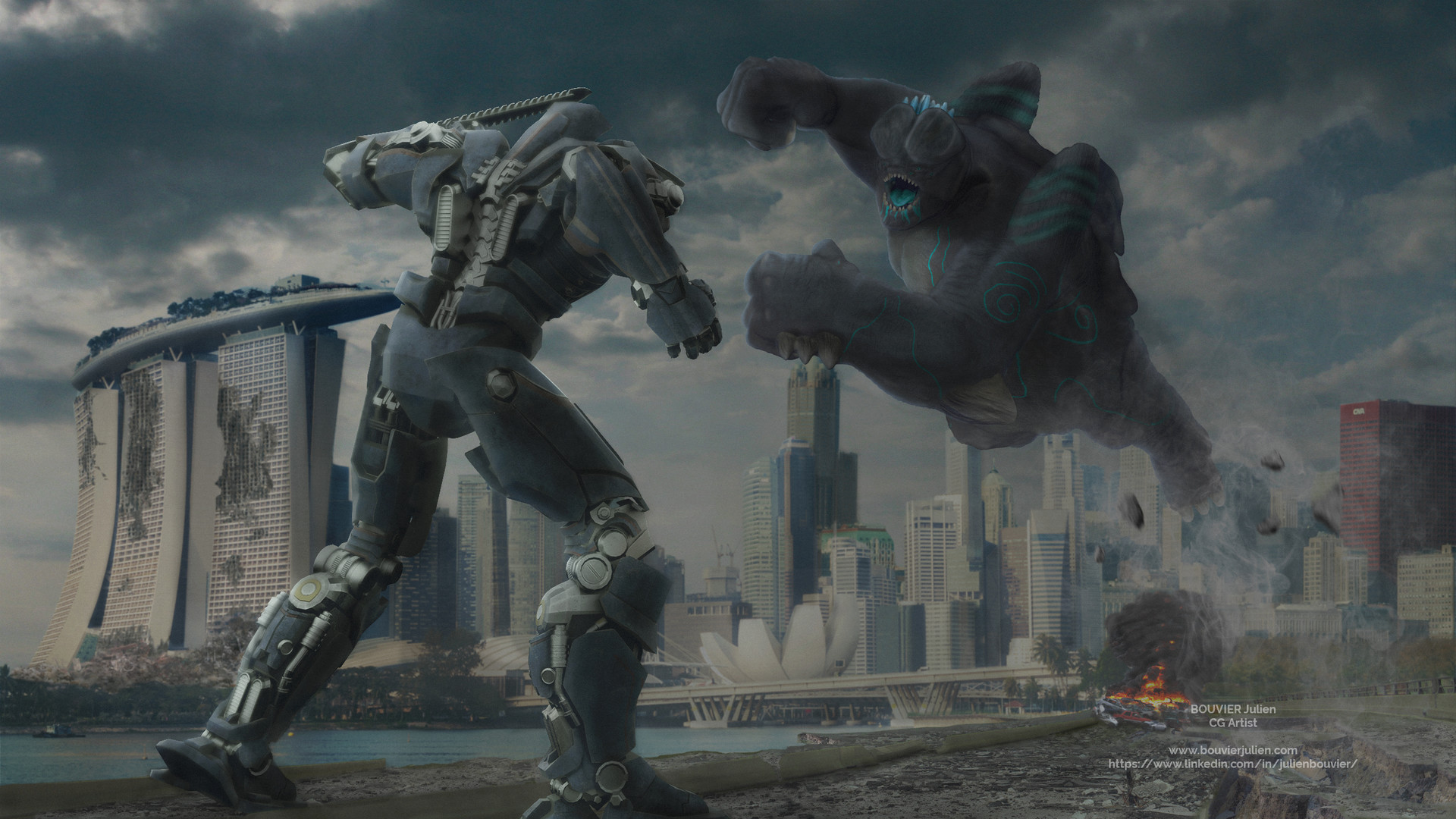 ArtStation - Pacific Rim Project