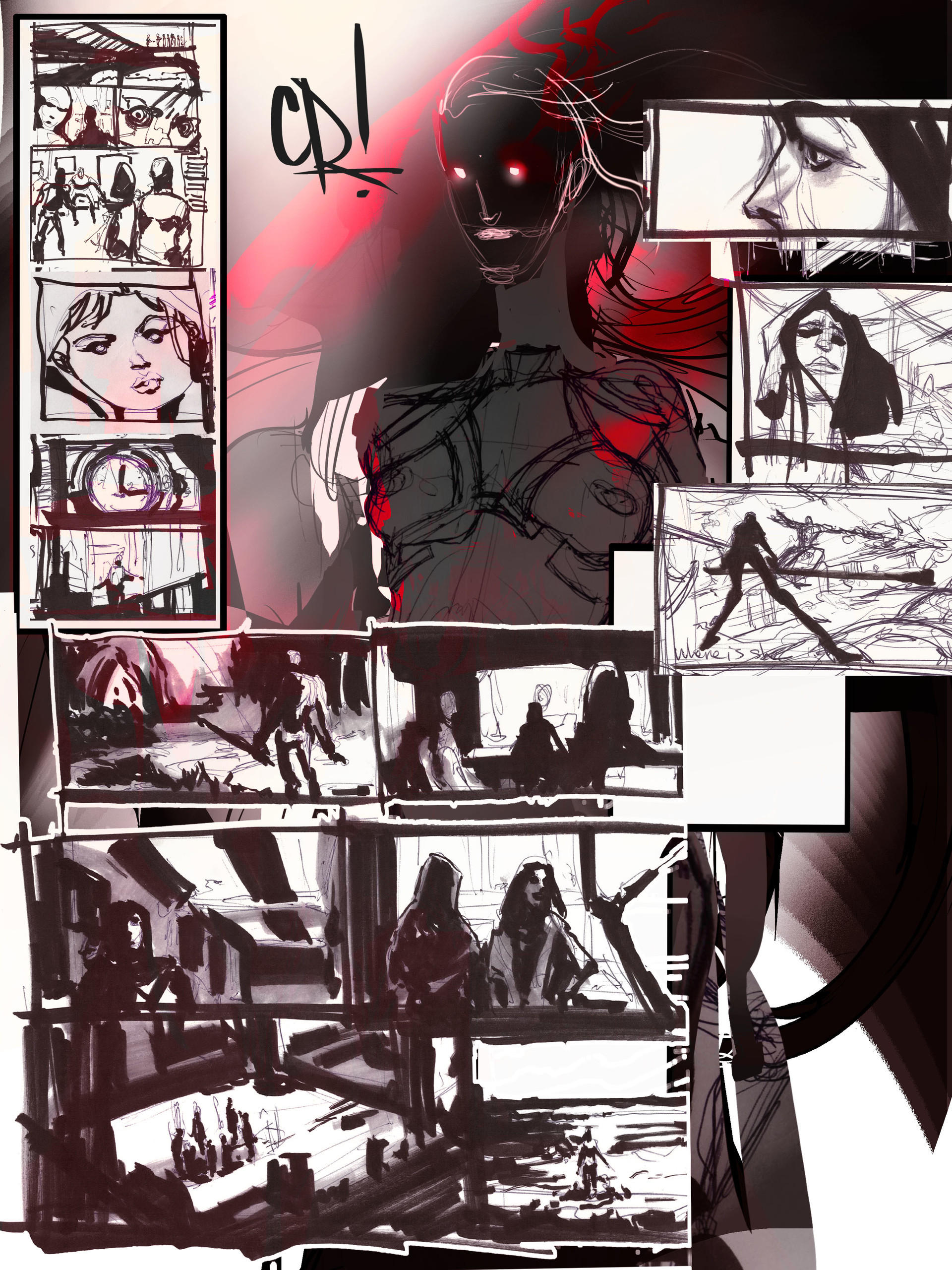 ArtStation - ABSTRACT STORY PANEL DRILLS