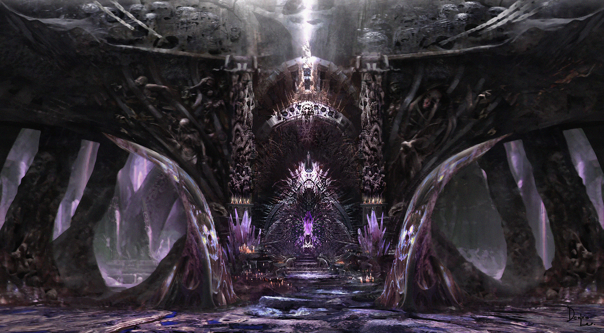 ArtStation - Ghost Hall from the film 《Once Upon a Time》