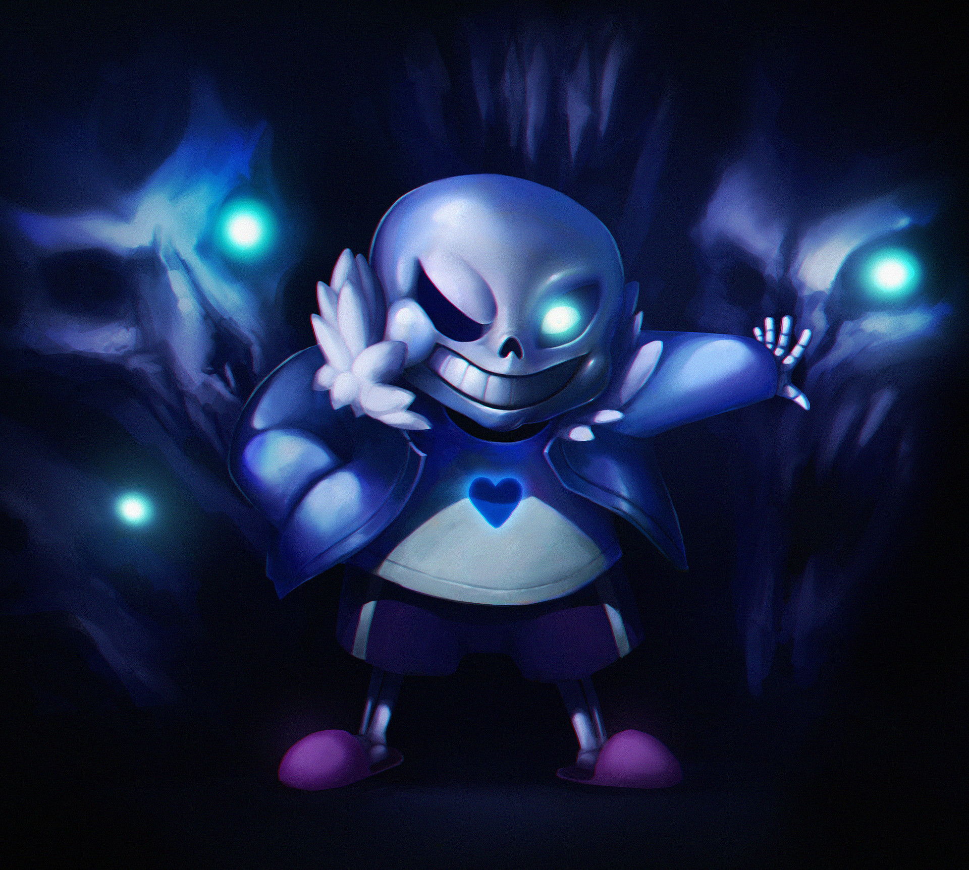 ArtStation - Sans the skeleton