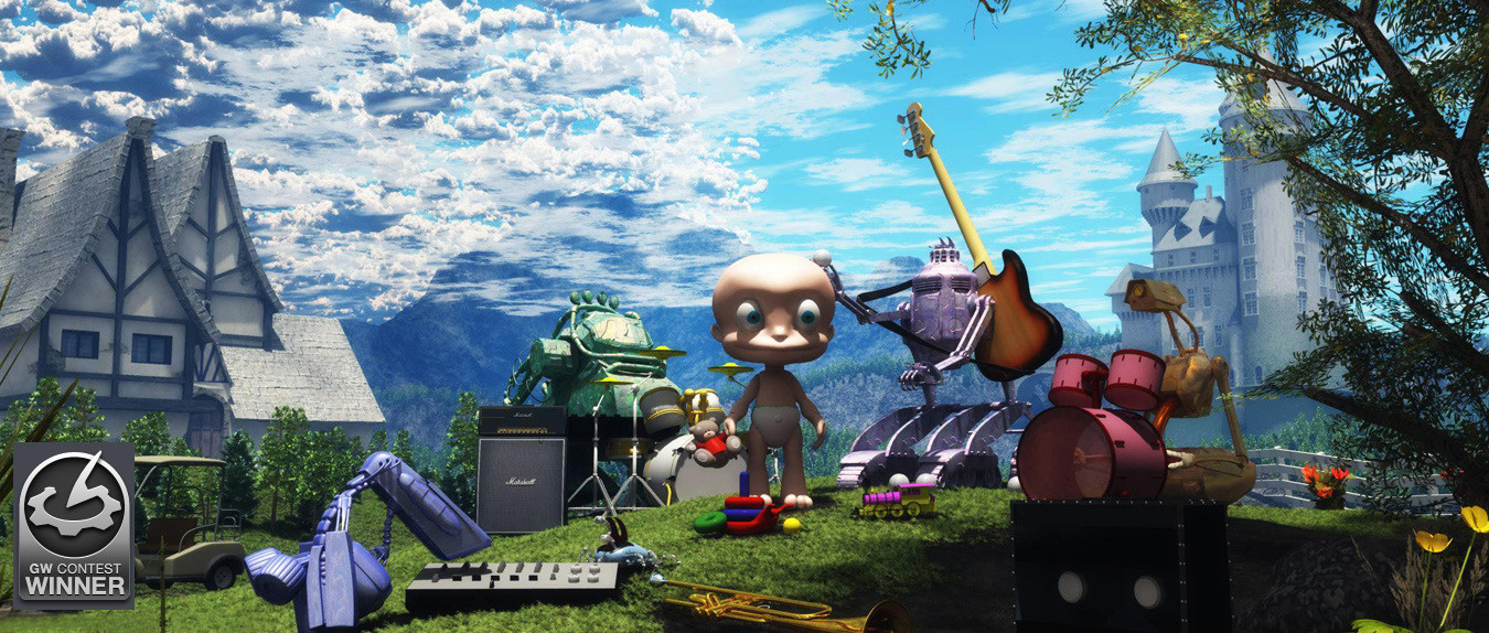 ArtStation - Nanny Bots Concept Art