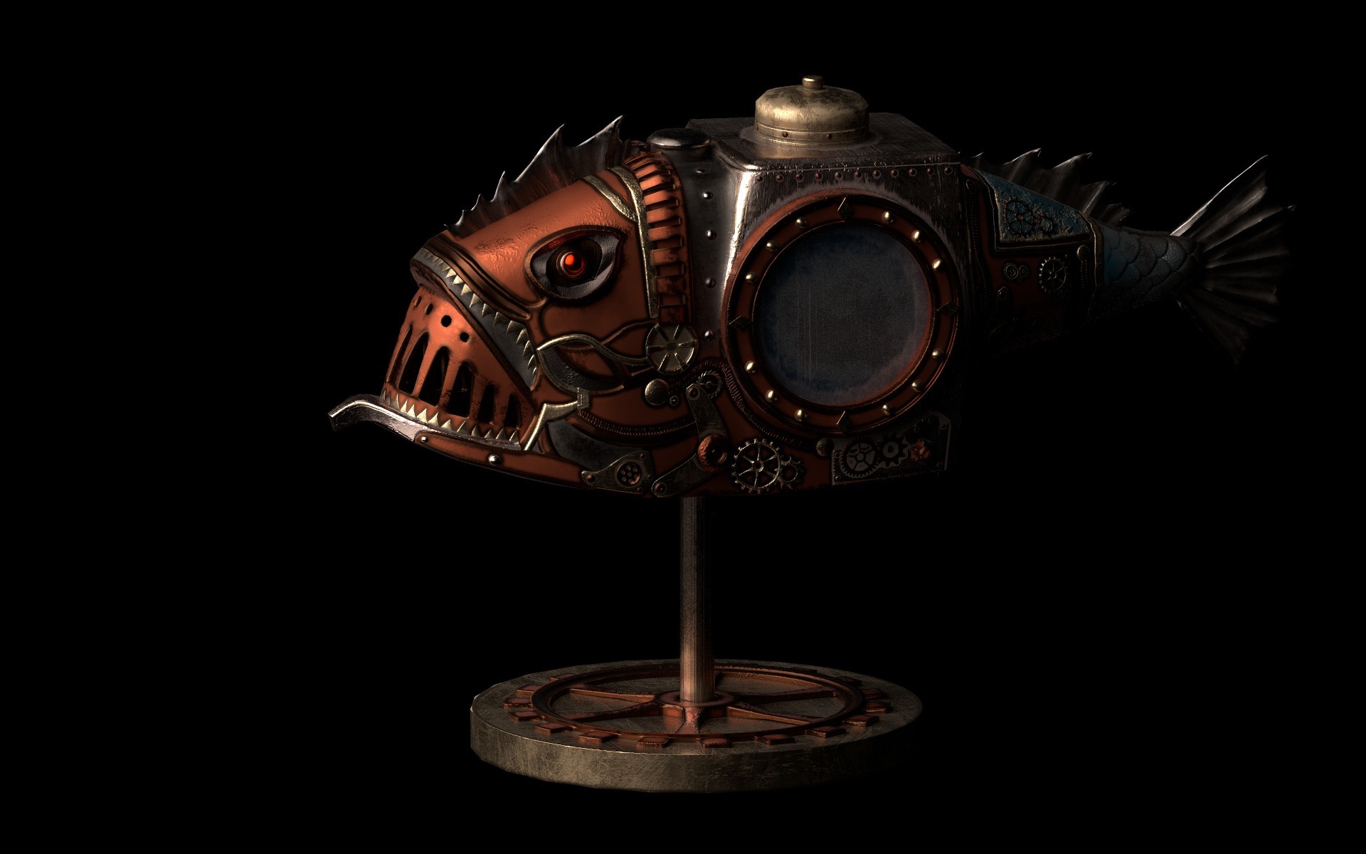 ArtStation - Fish_Steampunk