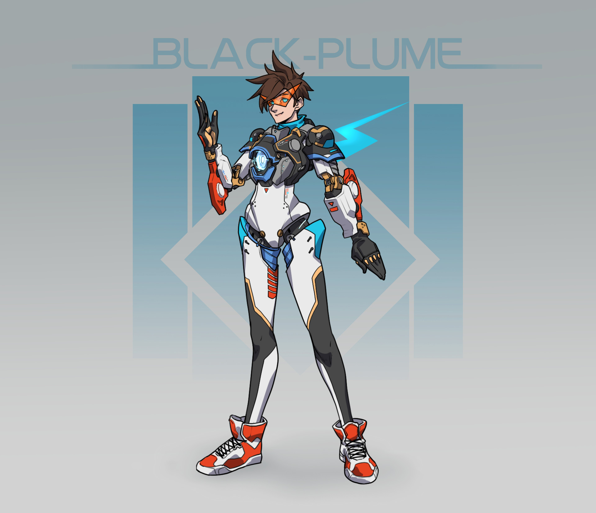 ArtStation - overwatch game skin