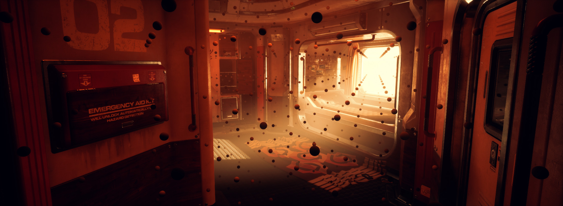 Allen Zayden - UE4 Re-Lighting | Liam Tart's Scifi Bunk Room