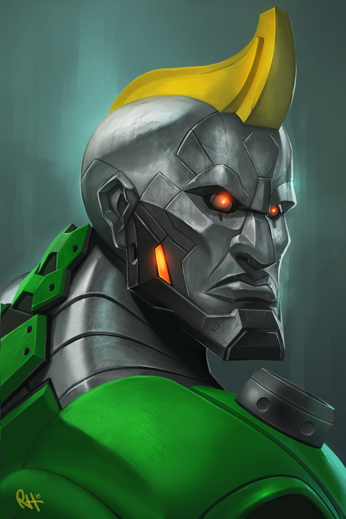 ArtStation - Doomfist Irin skin