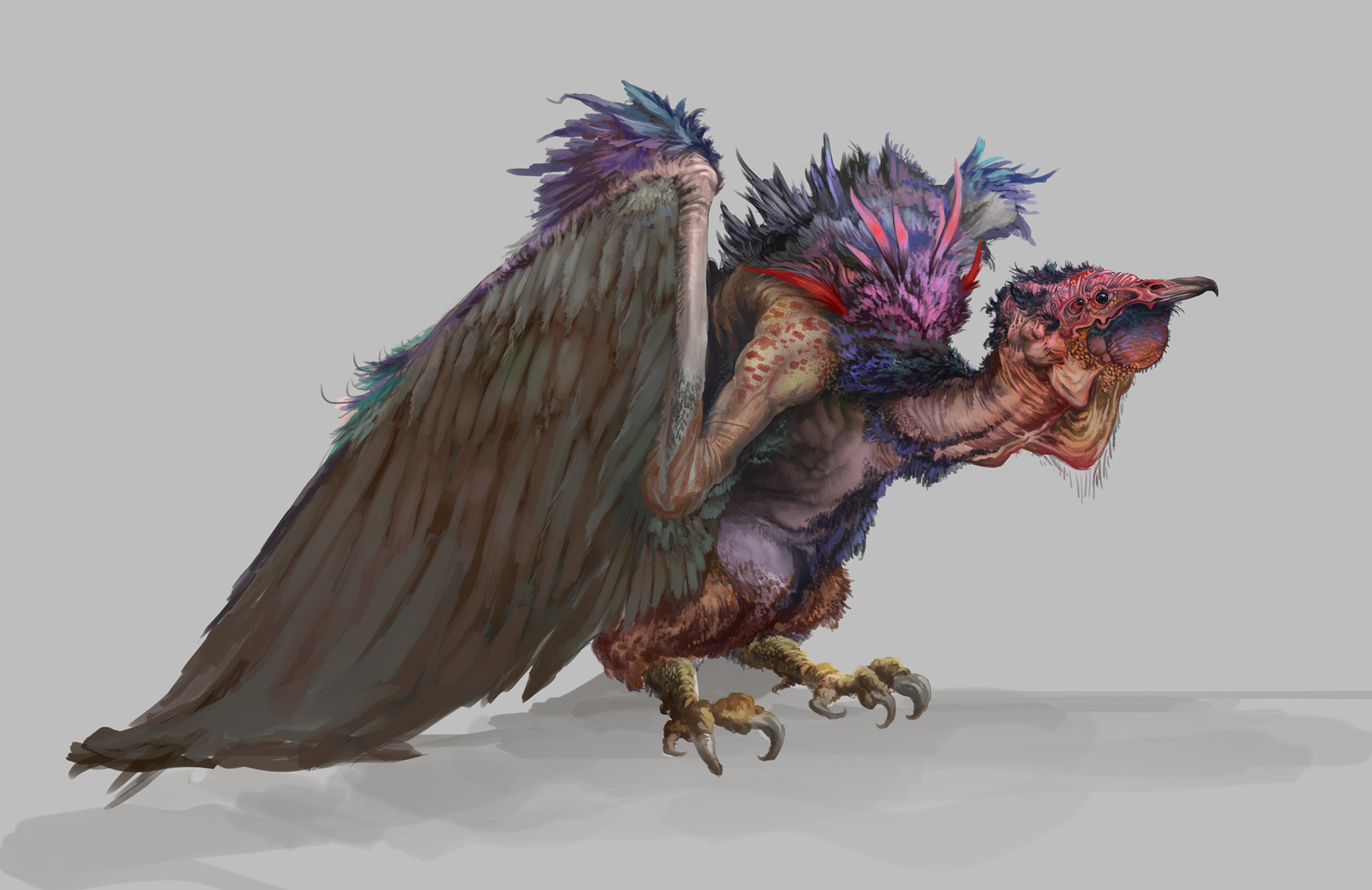 ArtStation - vulture thing