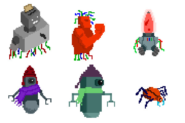 ArtStation - Assorted pixel art assets