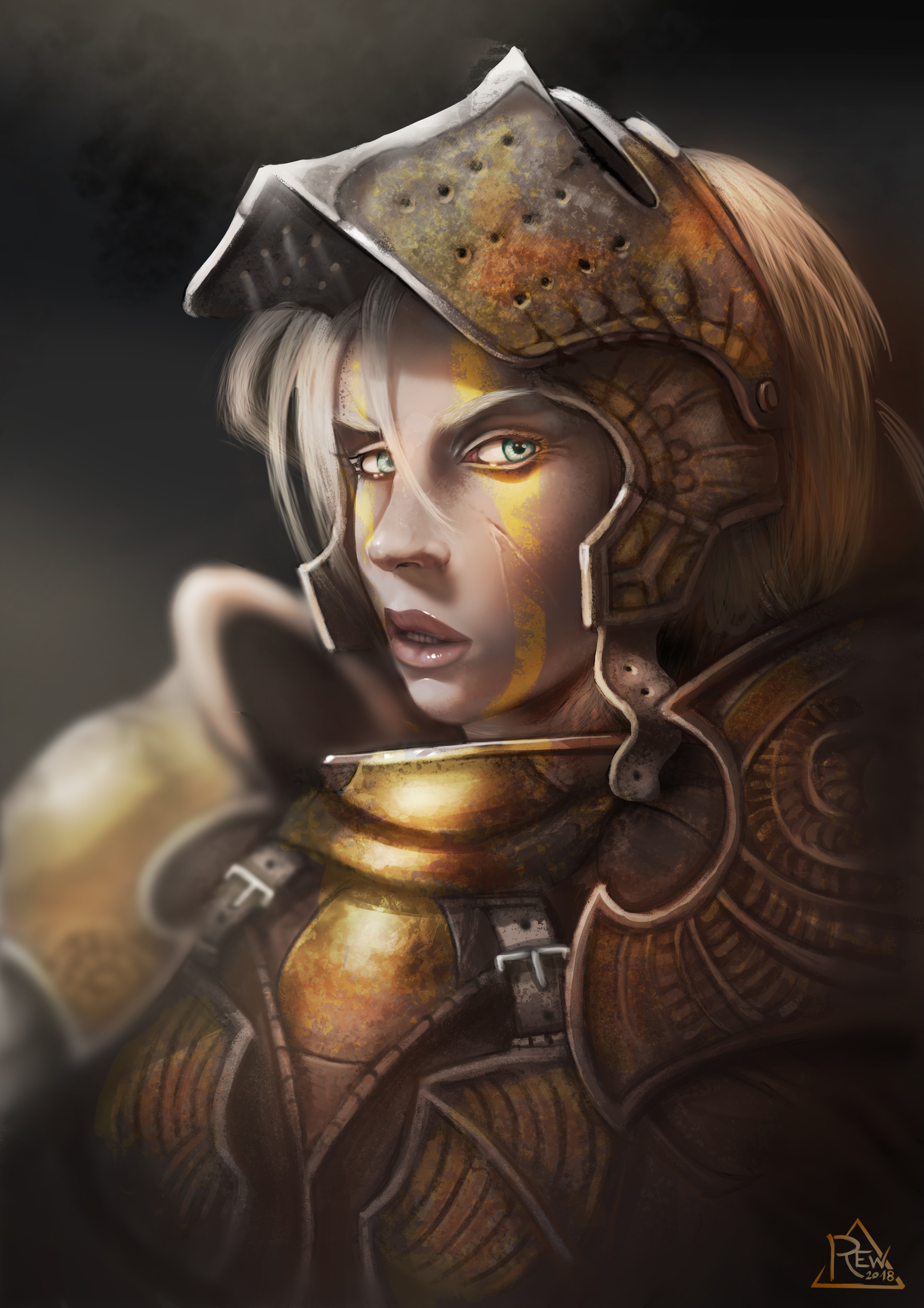 ArtStation - Female warrior