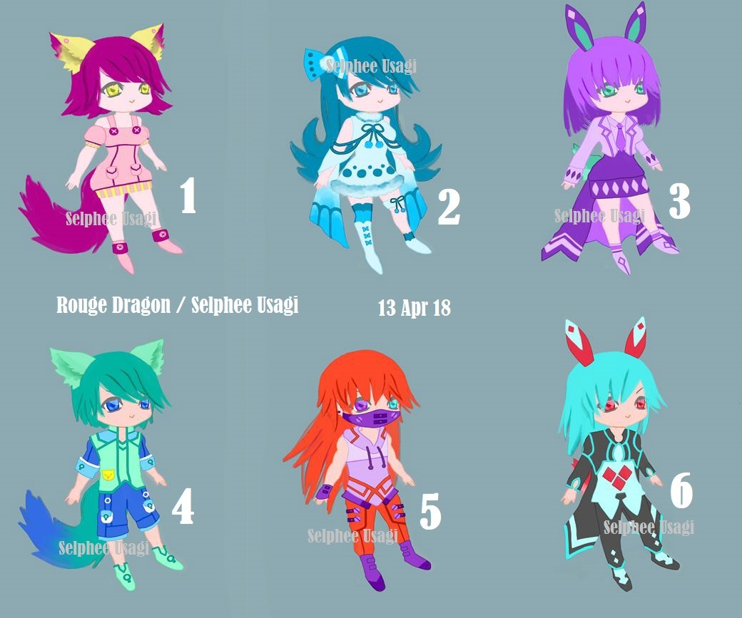 Rou Drasagi - Chibi humanoid adoptable OPEN