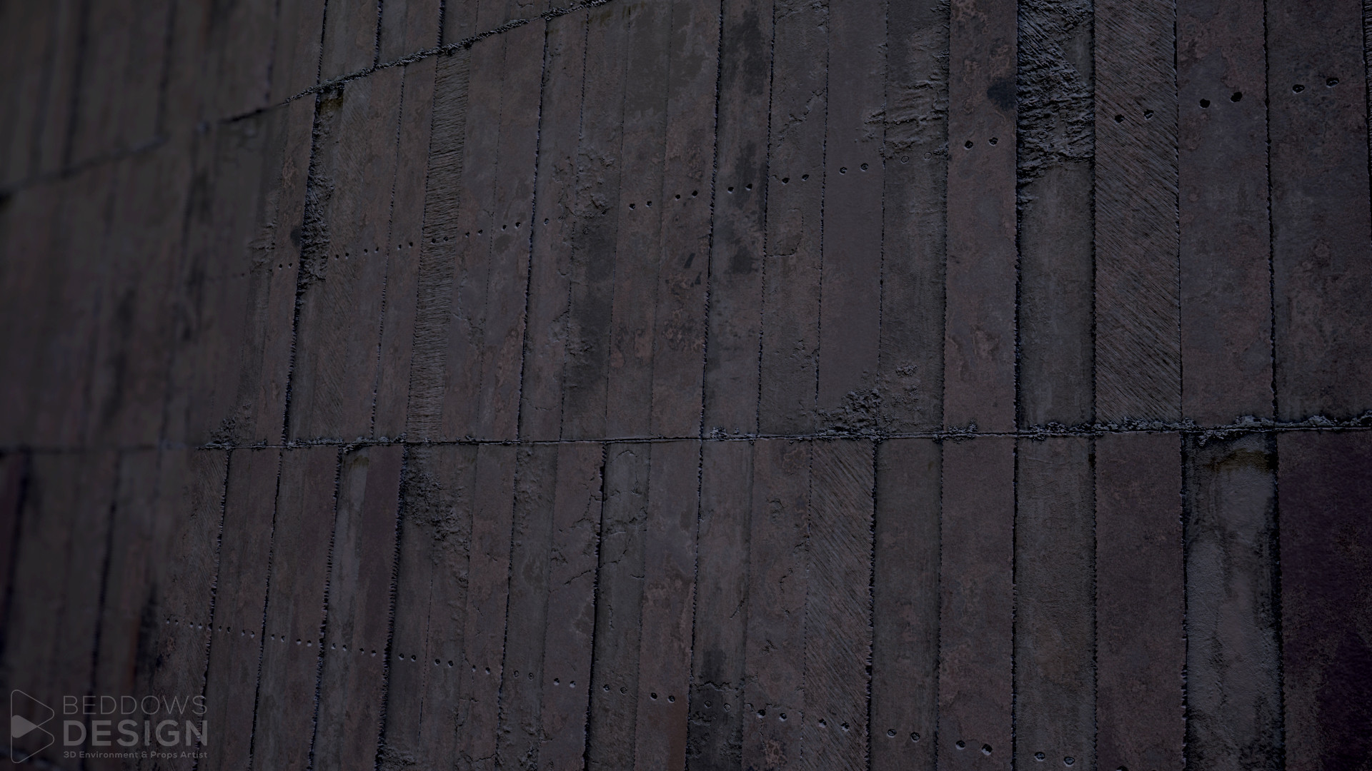 Alex Beddows - 100% Procedural Reinforced concrete Bunker