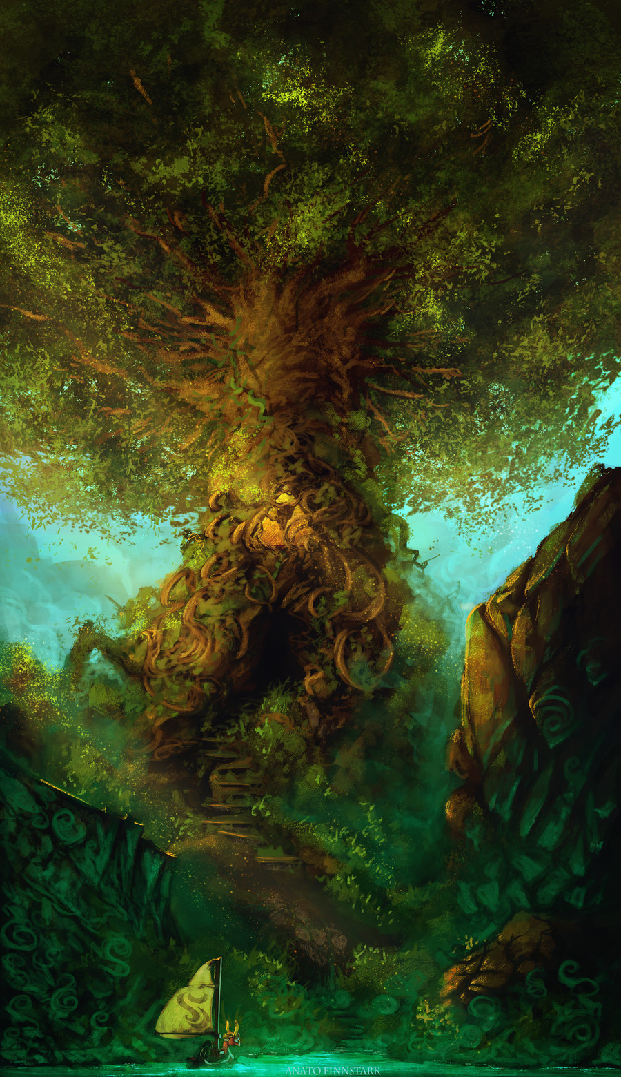 Anato Finnstark - Zelda the wind waker : The tree of wisdom