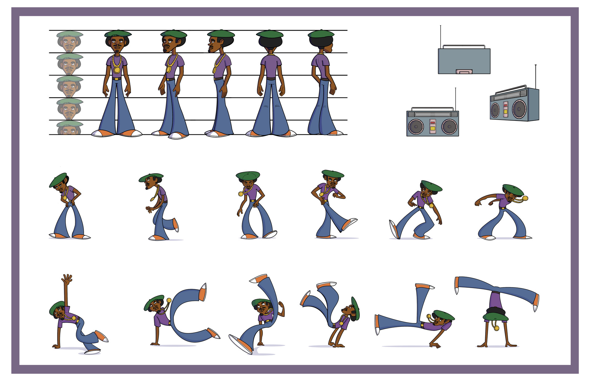 ArtStation - breakdancing character