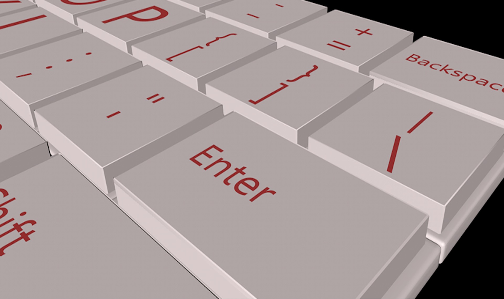 ArtStation - white keyboard