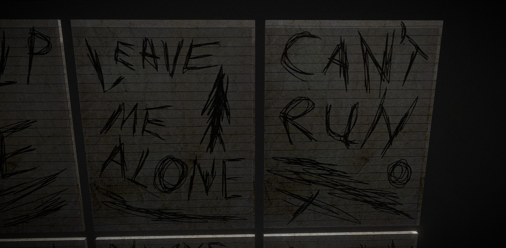 Slenderman Notes Help Me