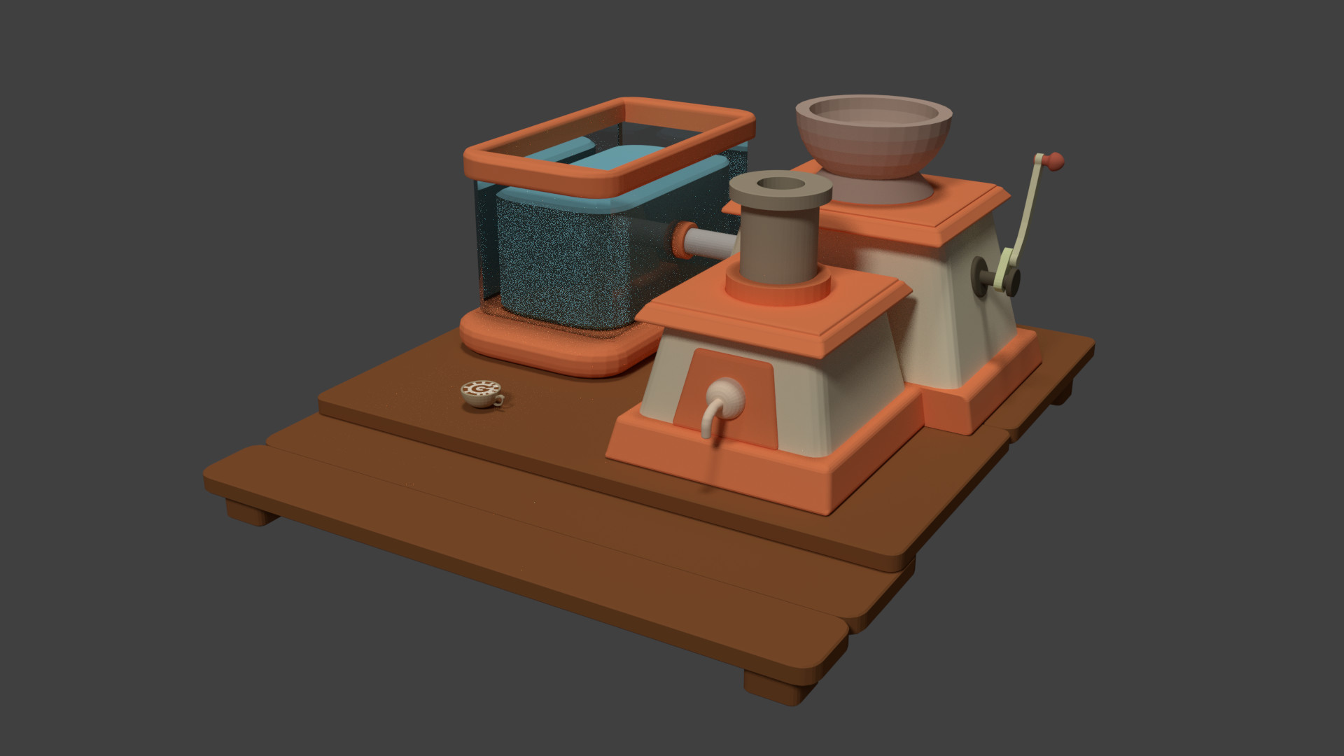 ArtStation - Coffee Machine