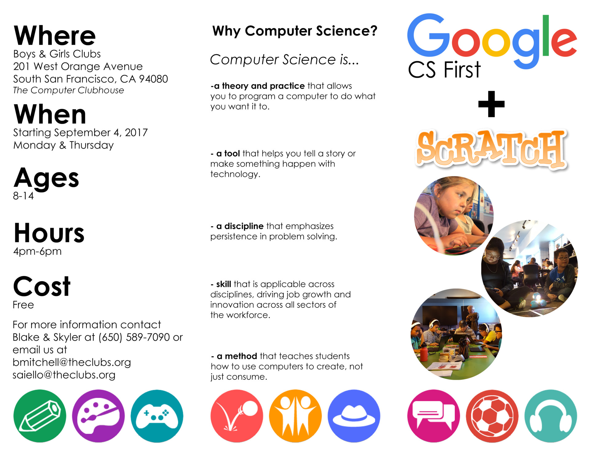 ArtStation - Google Code Corps Brochure [2 Sided]