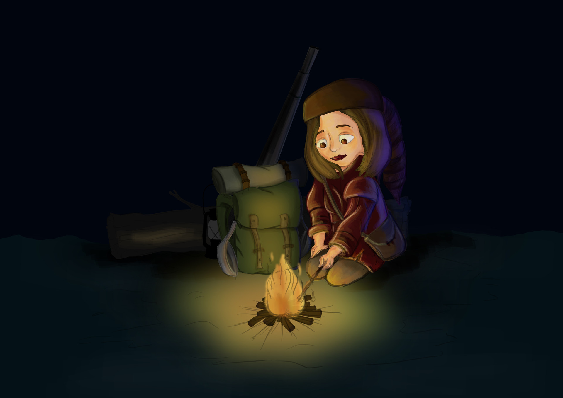 ArtStation - SELF PORTRAIT CHIBI