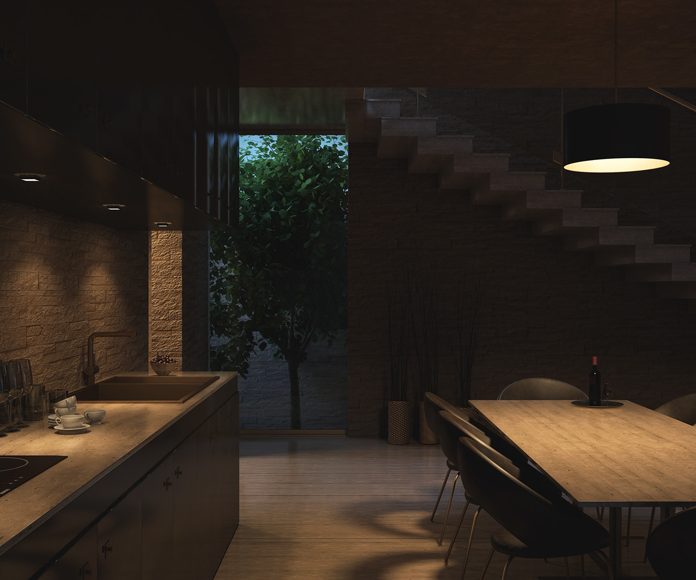 Ahmed Gbr - TRAVERTINE HOUSE