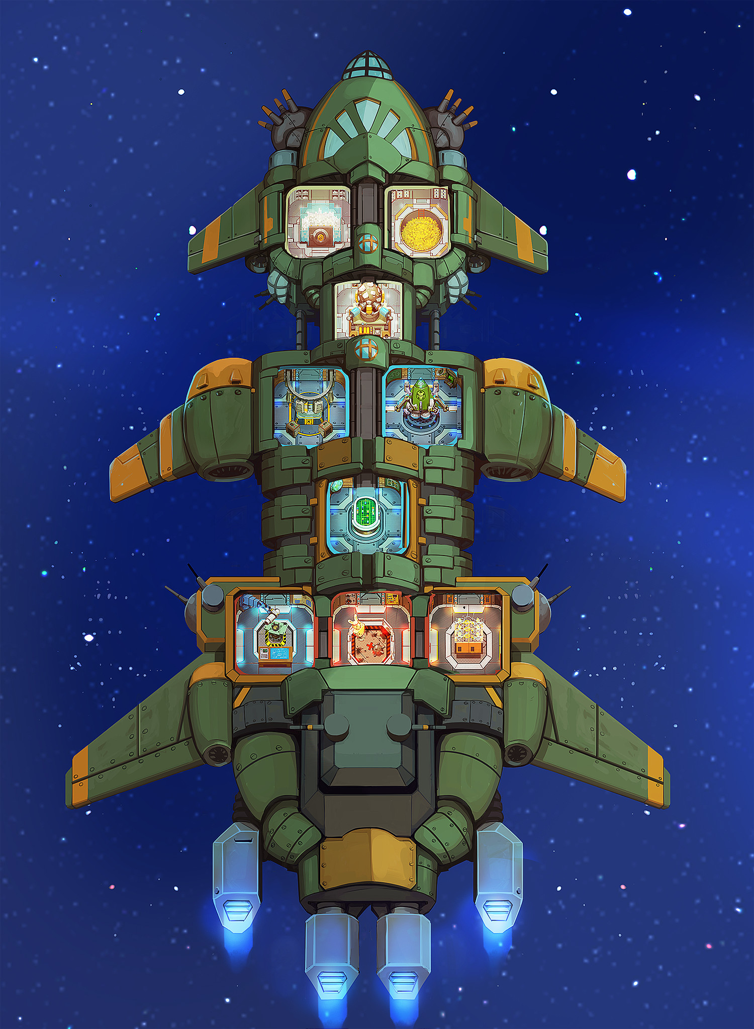 ArtStation - Mothership