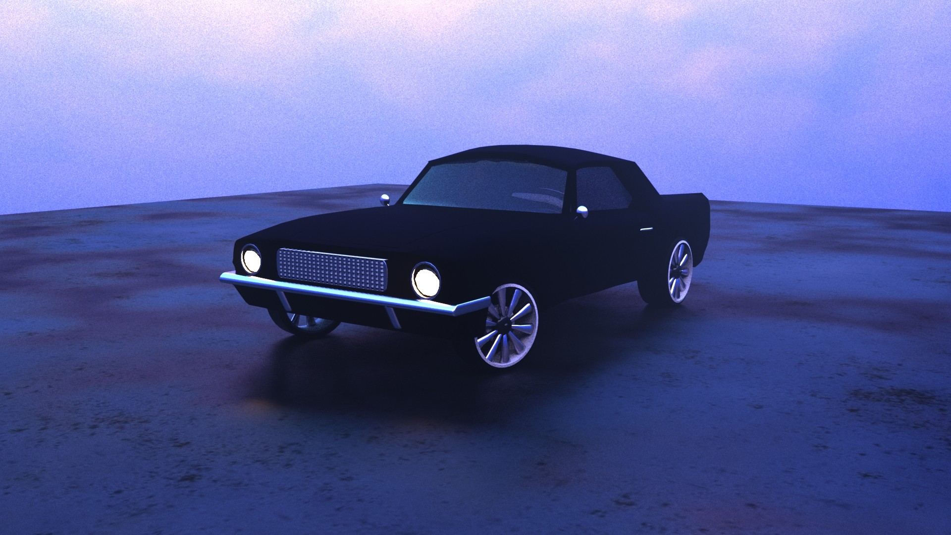 ArtStation - Muscle Car