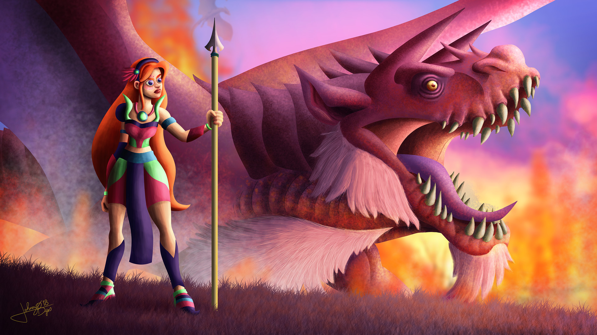 ArtStation - The Dragon's Keeper